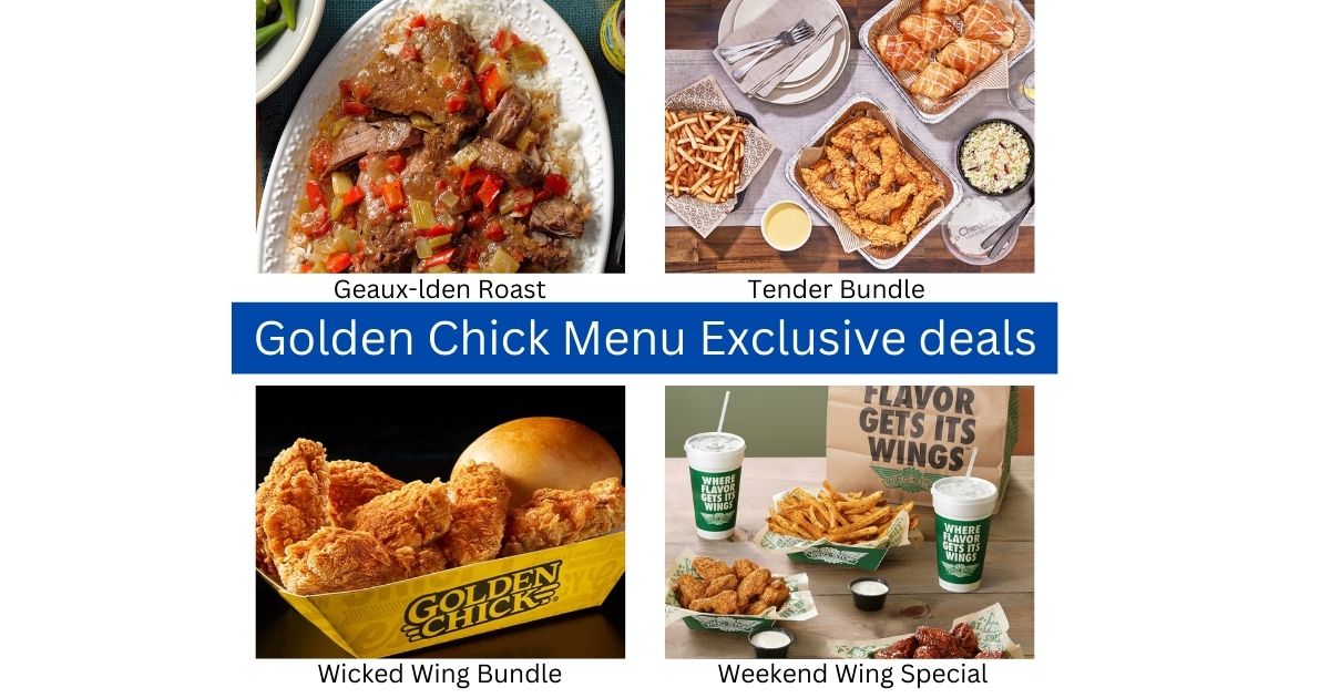 Golden Chick Menu