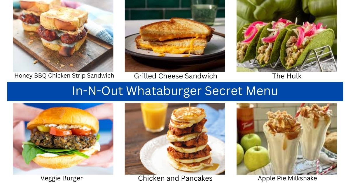 In-N-Out Menu With Prices